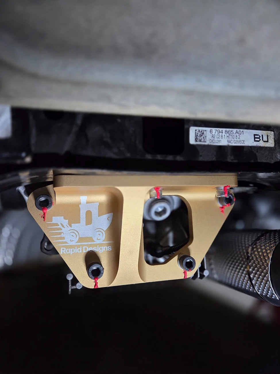 Rapid Designs A90 Supra Differential Brace | SupraMKV - 2020+ Toyota ...