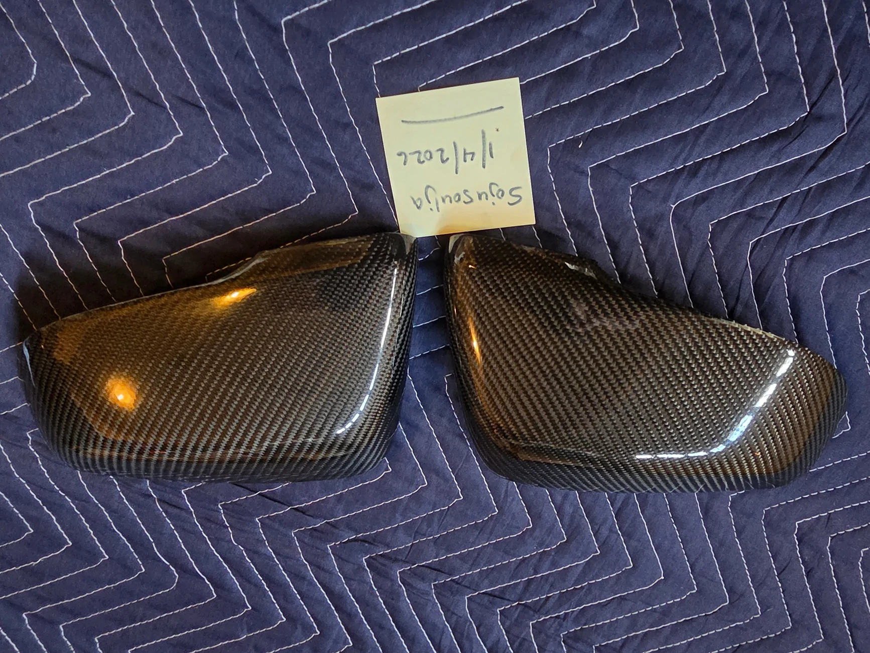 FS: EVS Fenders w/ OEM fender Liner, CF Side Mirror Caps, Smoked 3rd ...