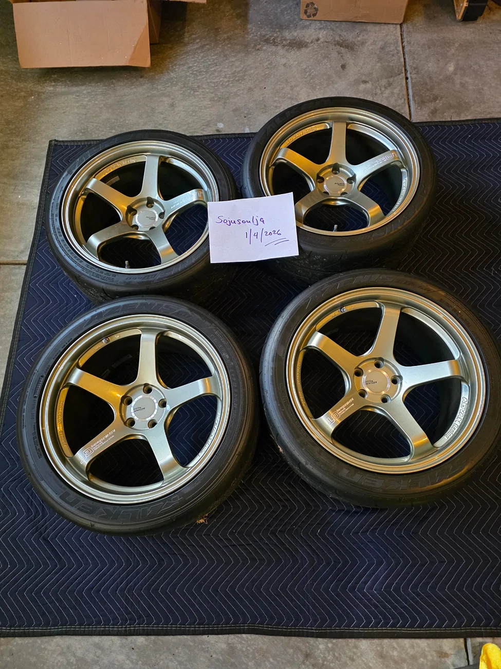 FS: ADVAN GT BEYOND- Silver Sand Metallic, Project Kics R40 Iconix ...