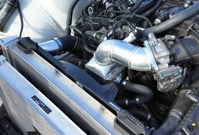 Pre Throttle Body Heat Exchanger | SupraMKV - 2020+ Toyota Supra Forum ...
